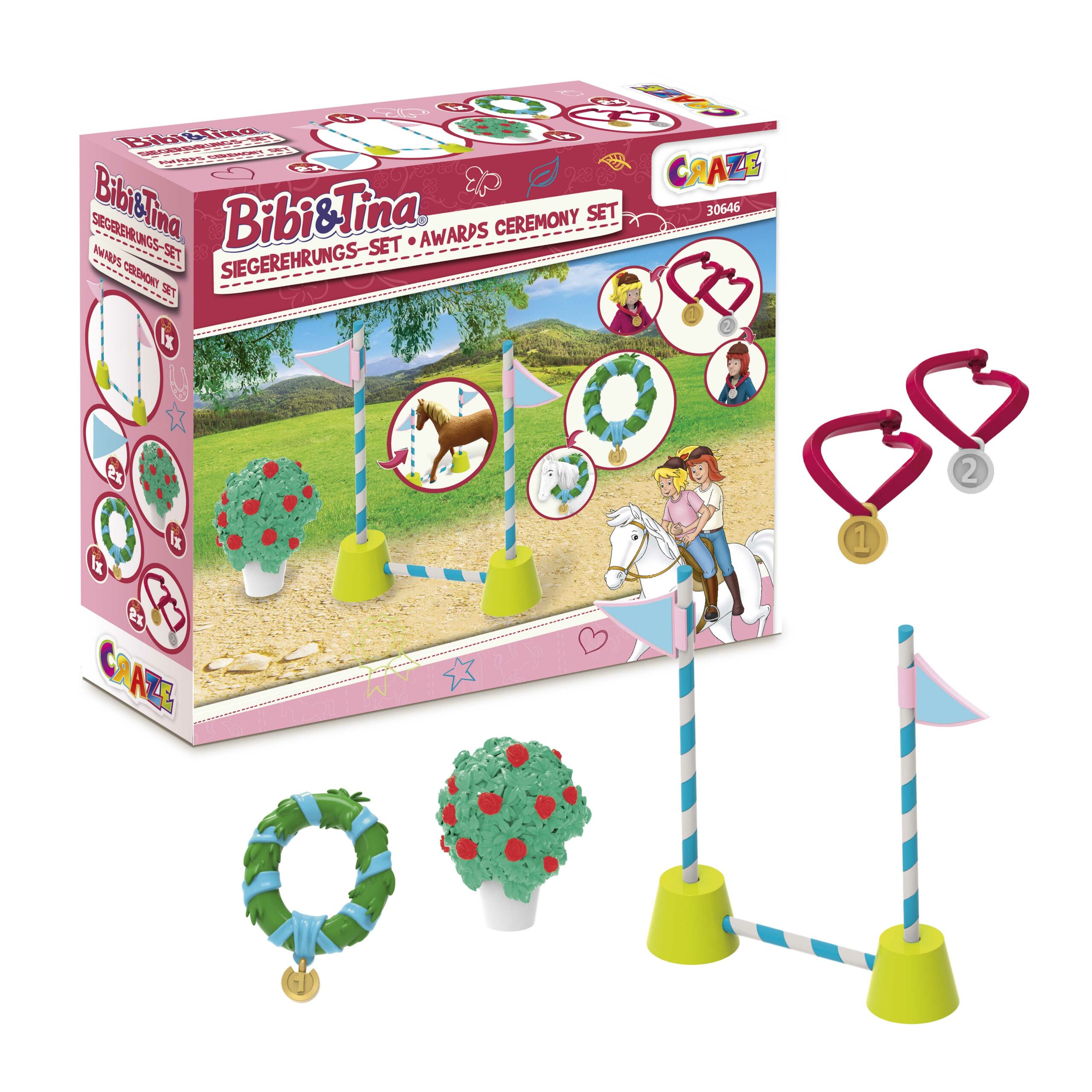 Bibi&Tina - Siegerehrungs-Set – CRAZE TOYS
