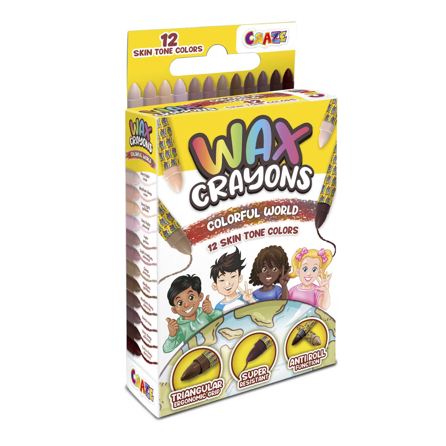 ACCESSORY - Wax crayons – CRAZE TOYS