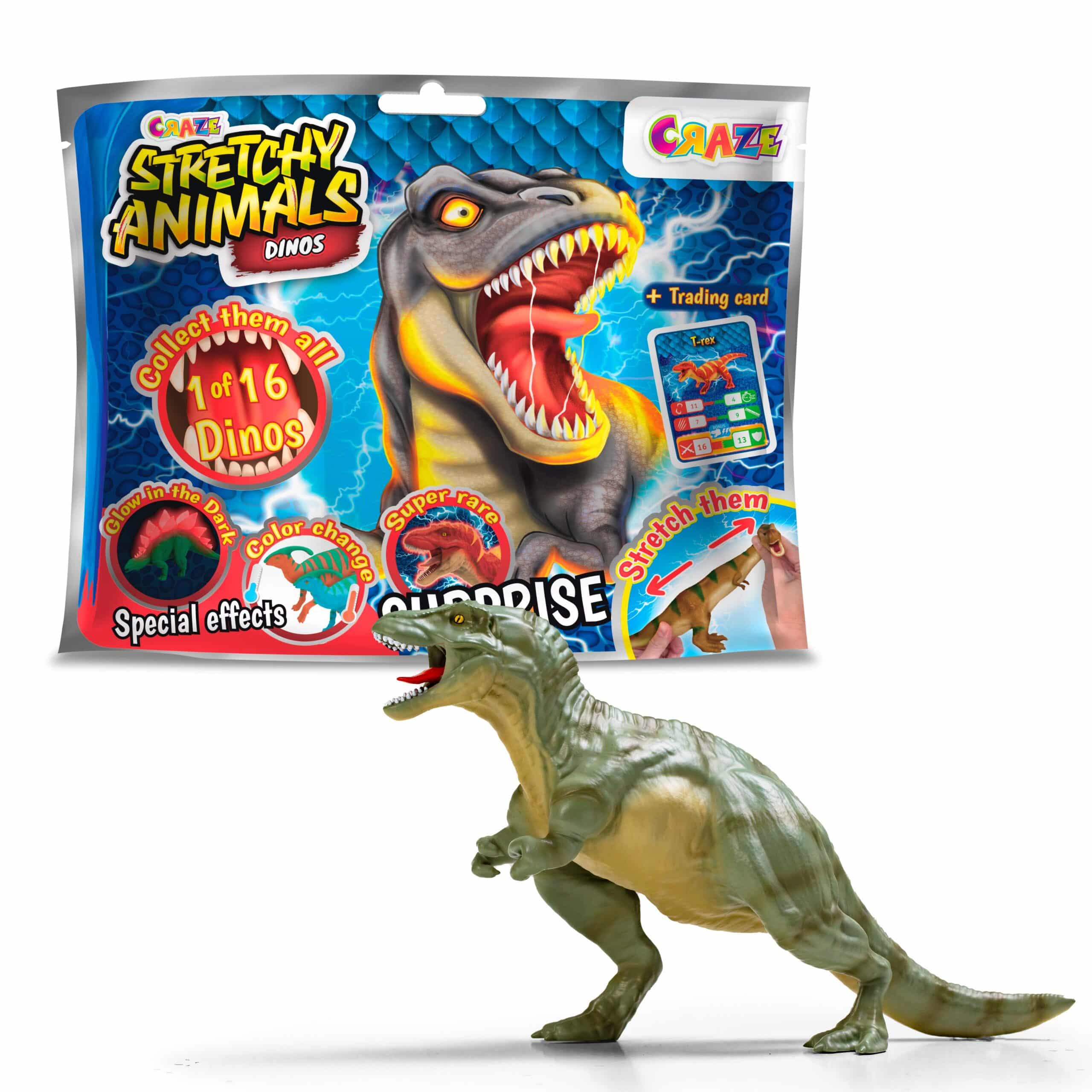 STRETCHY ANIMALS - Dinos – CRAZE TOYS