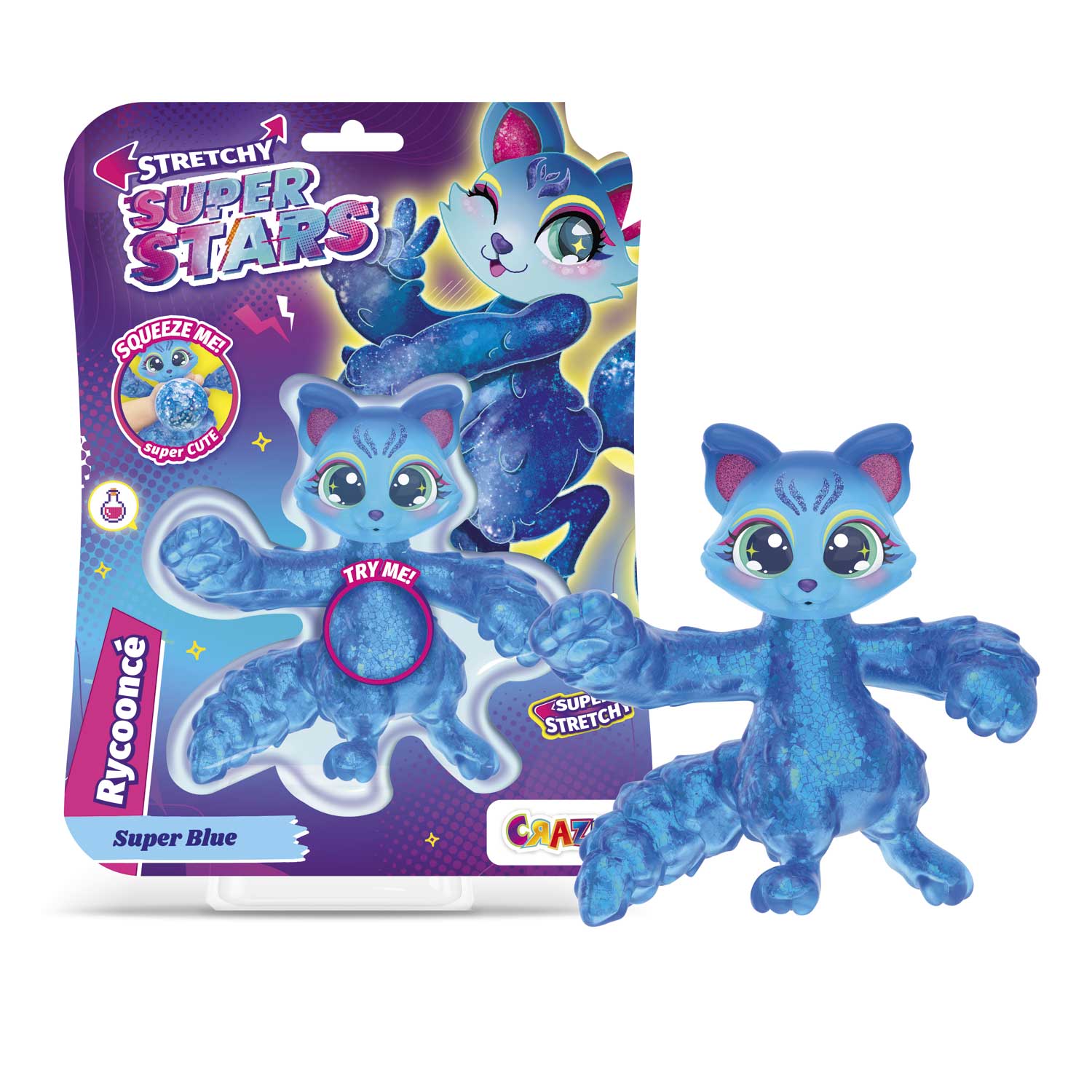 STRETCHY SUPERSTARS - Rycoonce – CRAZE TOYS