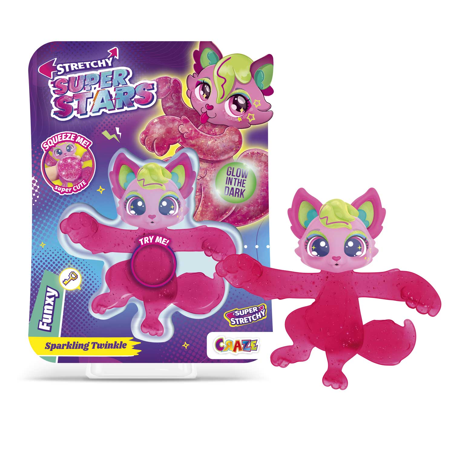 STRETCHY SUPERSTARS - Funxy – CRAZE TOYS