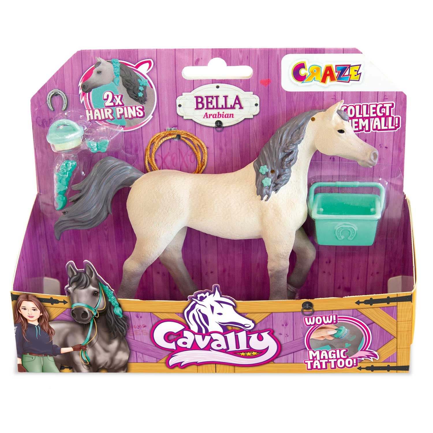CAVALLY - Spielzeugpferd Bella – CRAZE TOYS