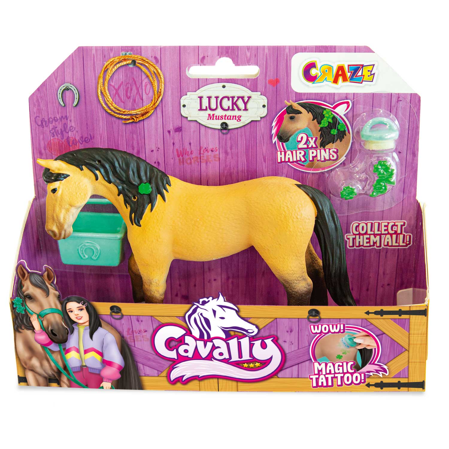 CAVALLY - Spielzeugpferd Lucky – CRAZE TOYS