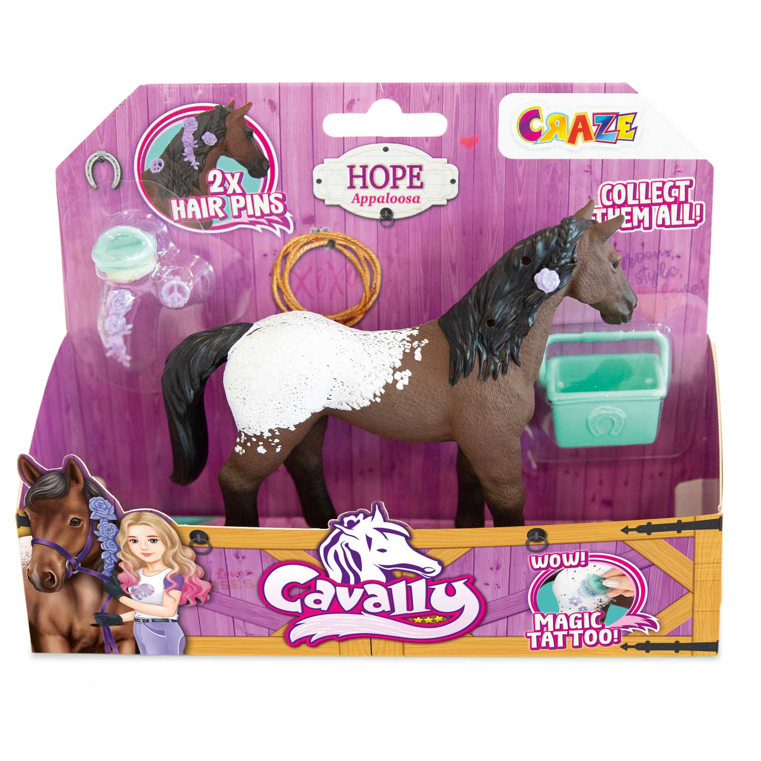 CAVALLY - Spielzeugpferd Hope – CRAZE TOYS