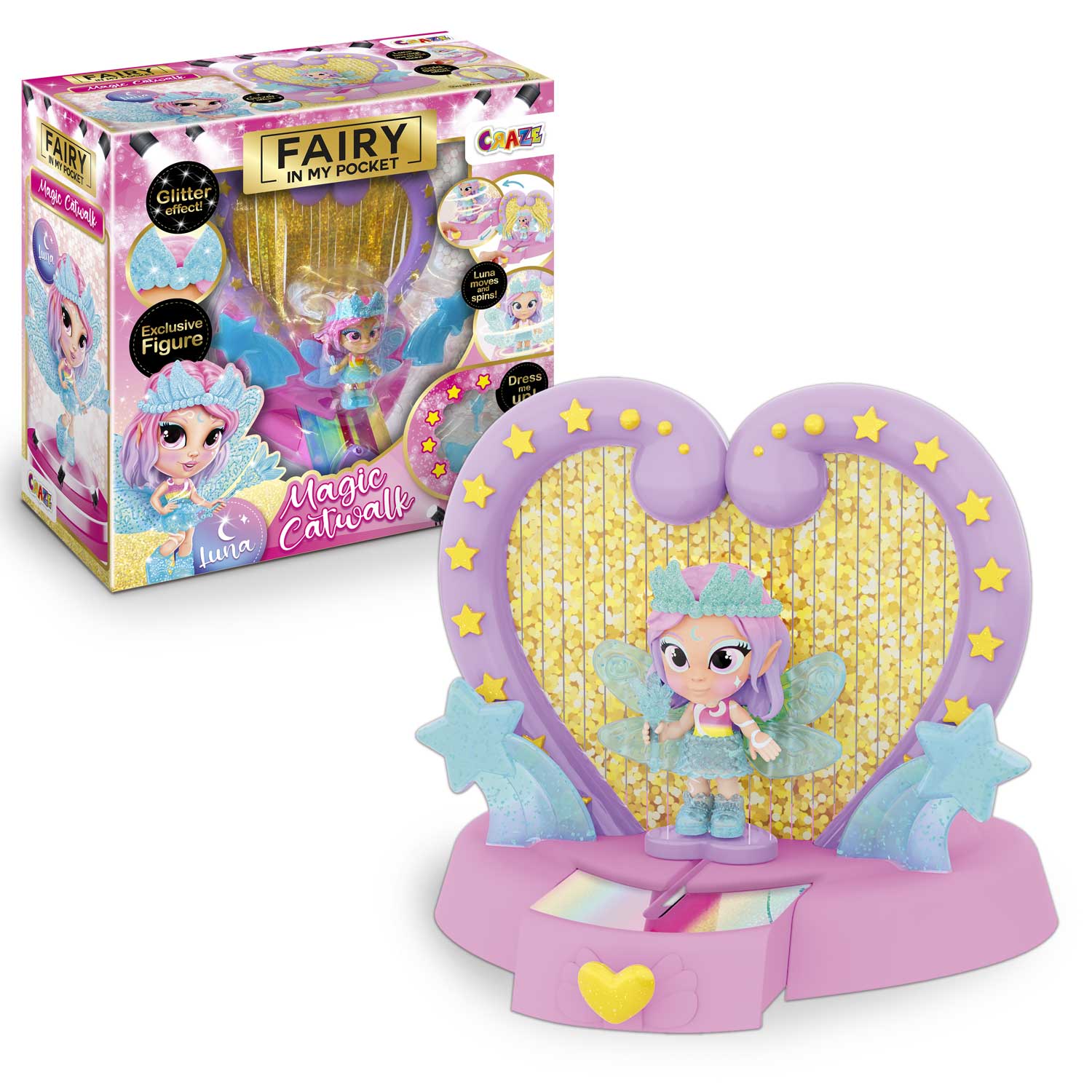FAIRY IN MY POCKET - Magic Catwalk – CRAZE TOYS