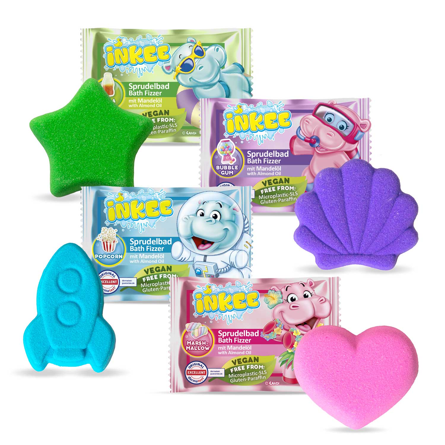 INKEE - Badezusatz Mix (gemischt) – CRAZE TOYS