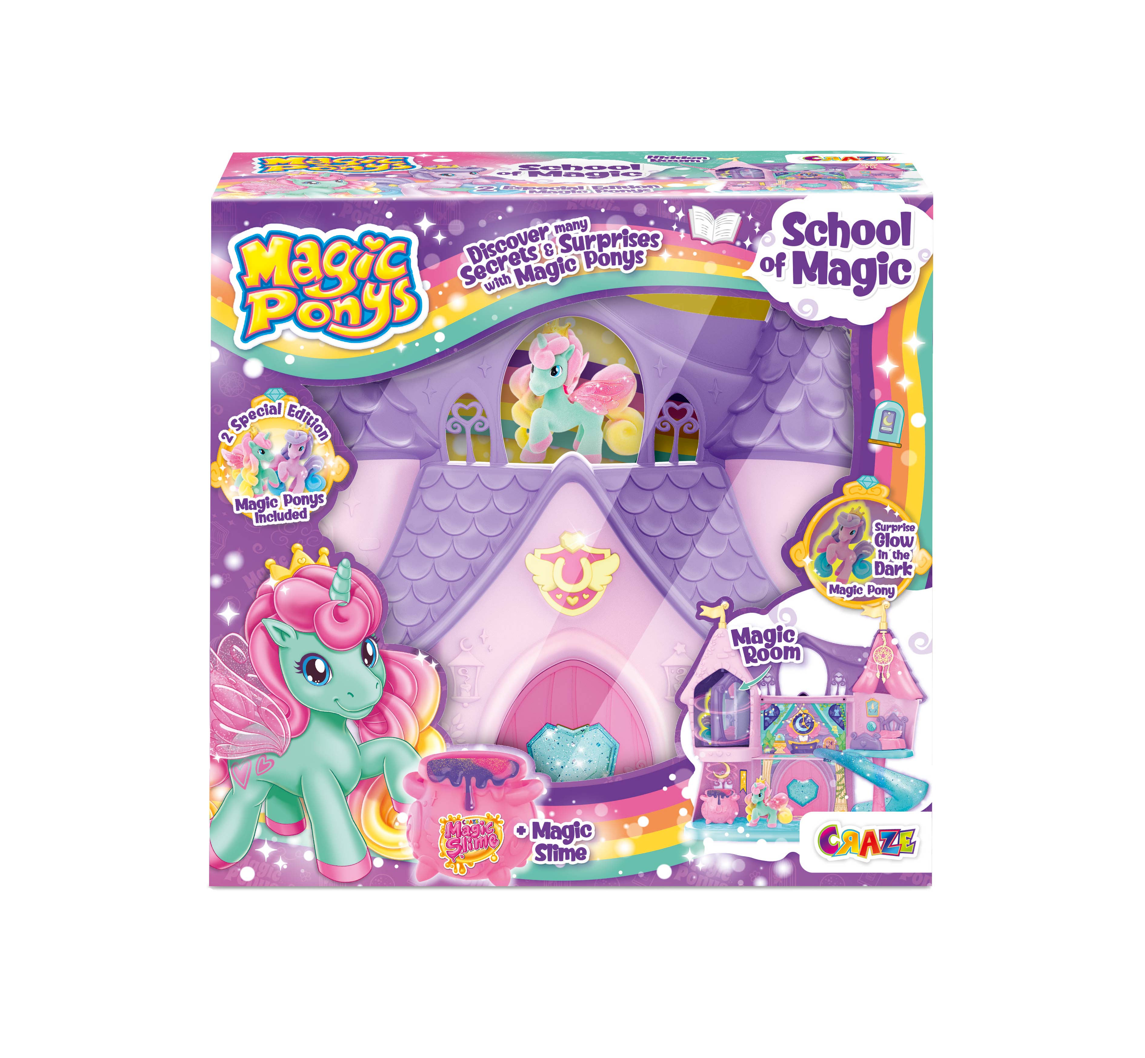 MAGIC PONYS - School Of Magic – CRAZE TOYS
