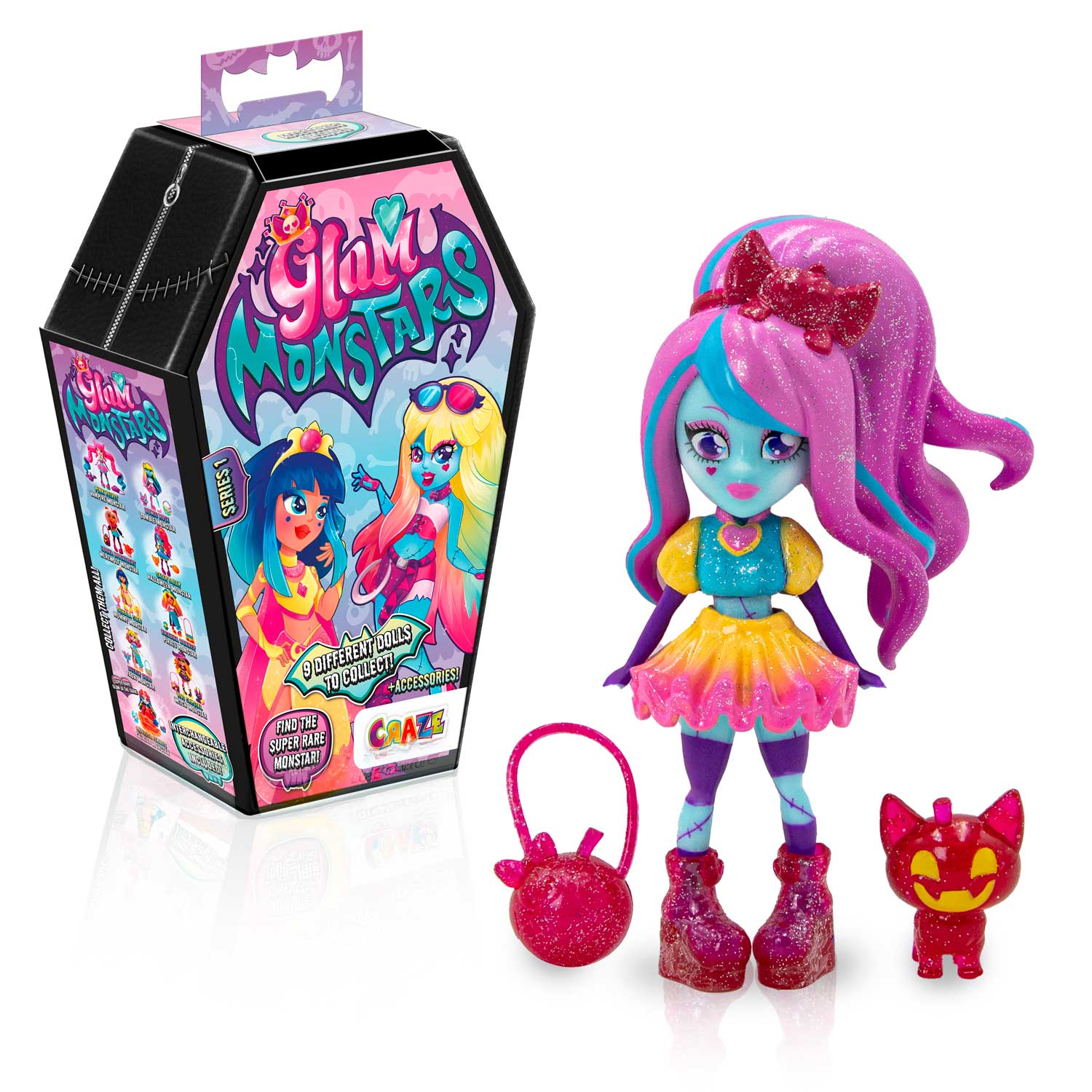 GLAM Monstars - Sammelfiguren – CRAZE TOYS