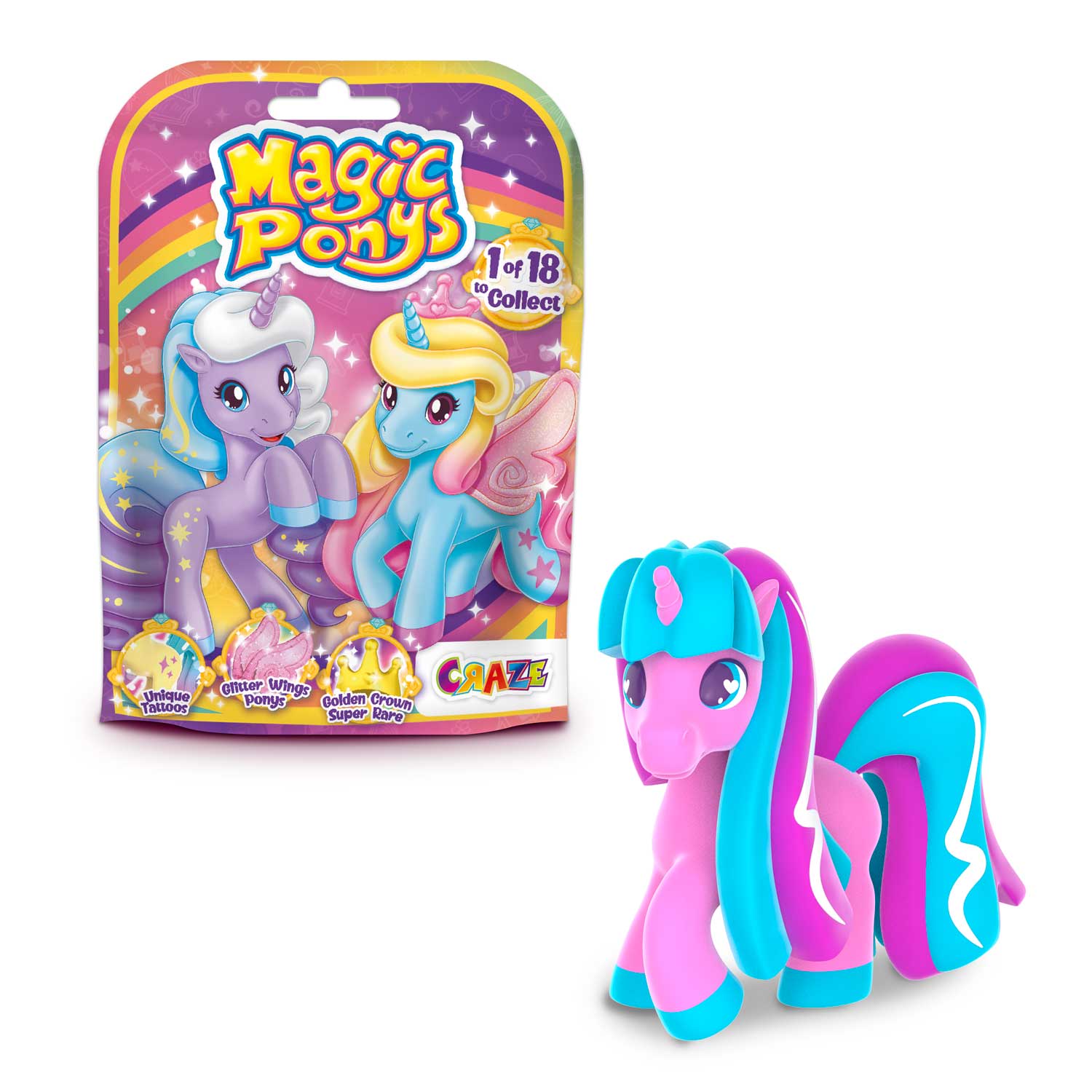 MAGIC PONYS - Sammelfiguren – CRAZE TOYS