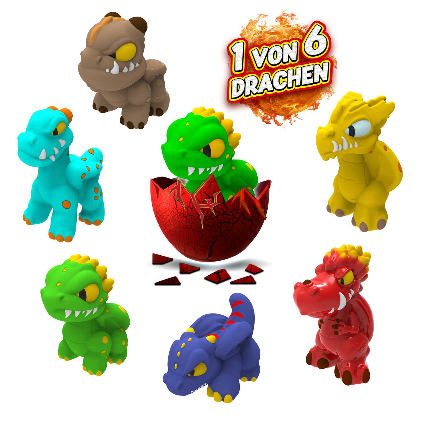 MEGGA EGG - Mini Dragons – CRAZE TOYS