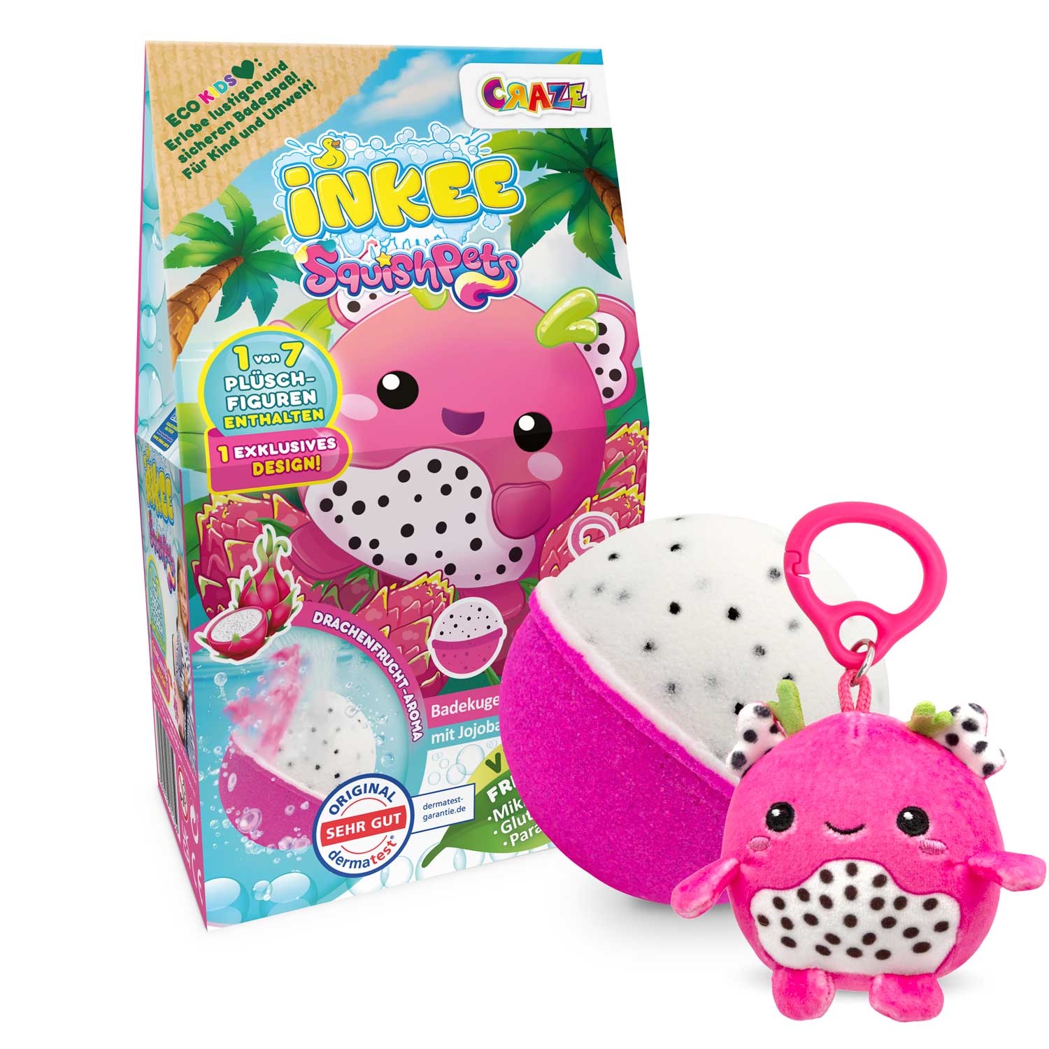 INKEE - SQUISHPETS Überraschungs-Badekugel – CRAZE TOYS